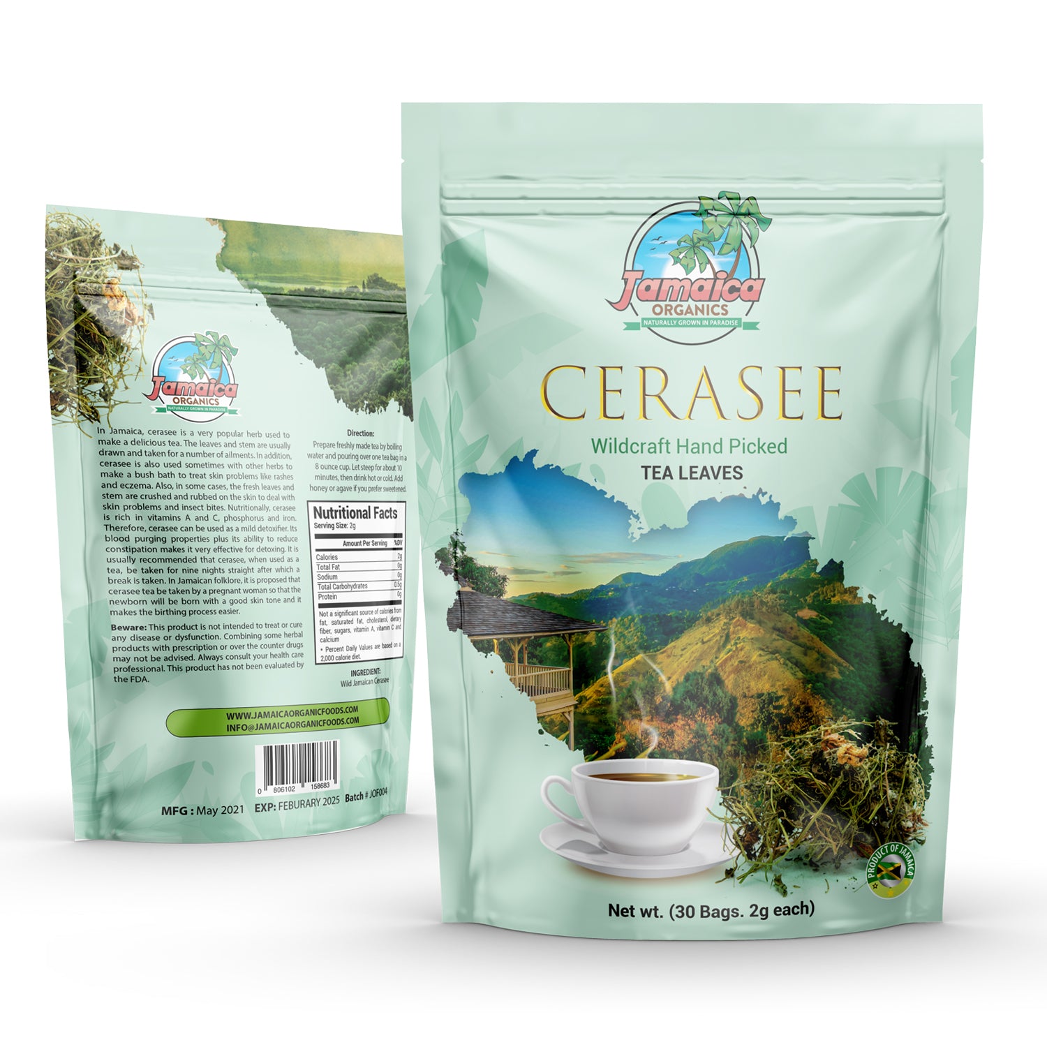 CERASEE TEA – Jamaica Organic Foods